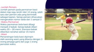 PPT KASTI.pptx PERMAINAN BOLA KASTI KELAS 7 SMP | PPTX