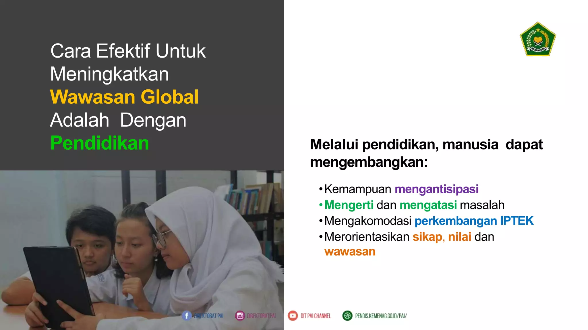 KB 1 Kesadaran Dan Wawasan Perspektif Global | PPTX