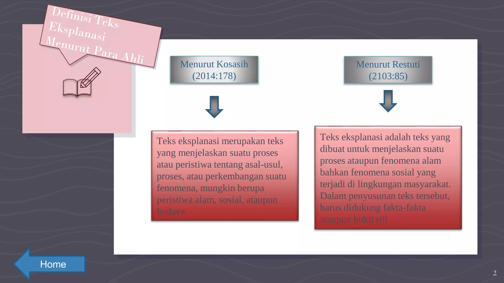 PPT Teks Eksplanasi | PPTX