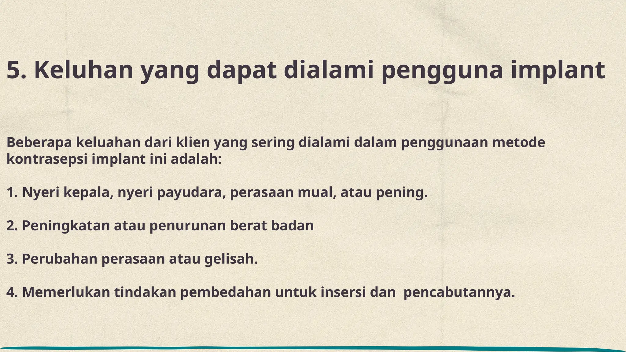 ppt kb implant kb susuk yang ditanam di bawah kulit | PPTX