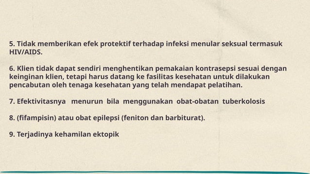 ppt kb implant kb susuk yang ditanam di bawah kulit | PPTX