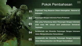 Karakteristik dan Dinamika Perjuangan Bangsa Indonesia Dalam ...