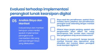 PRESENTASI KEARSIPAN DIGITAL MENGEVALUAS | PDF