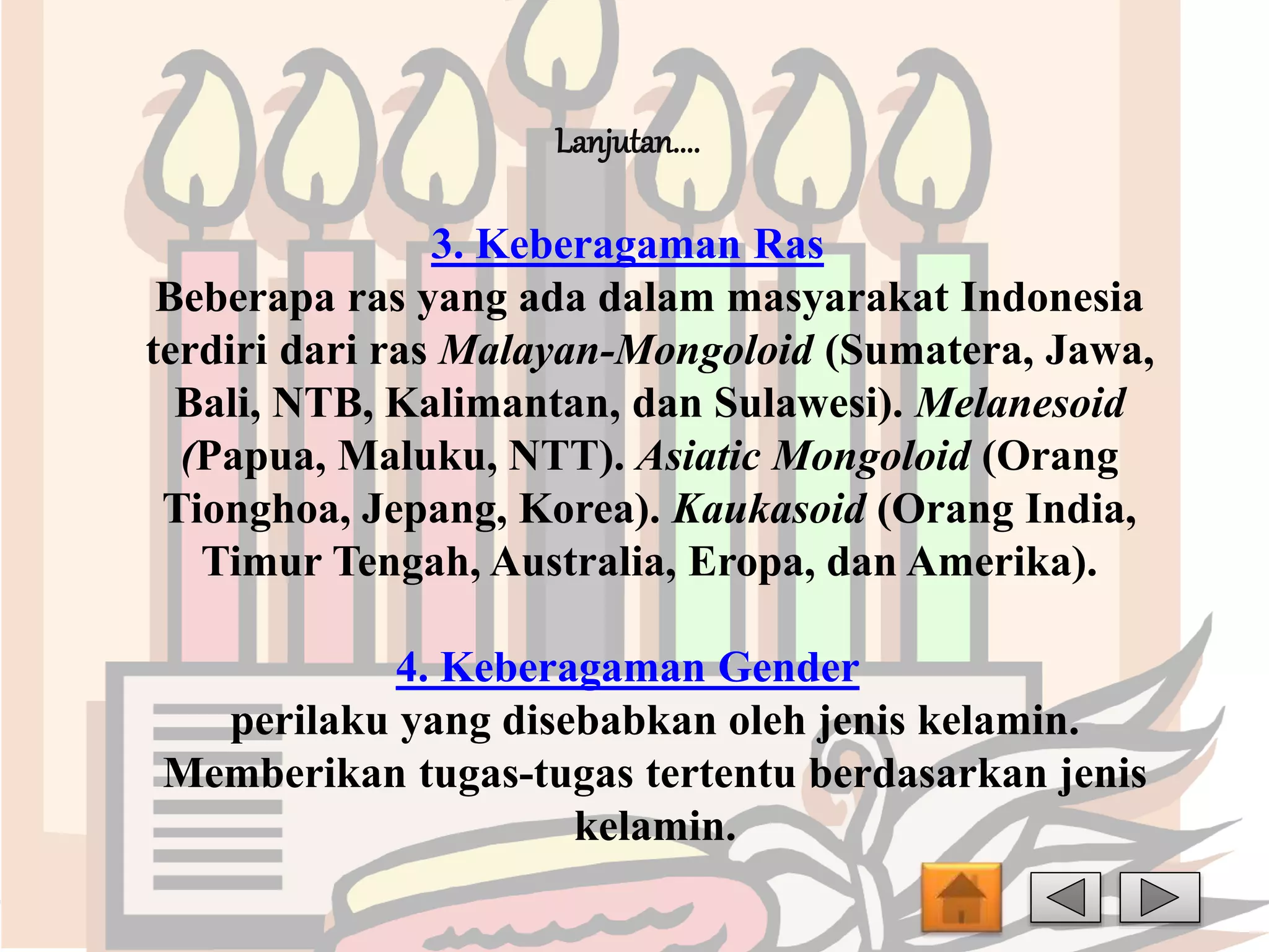 MENGHARGAI PERBEDAAN DAN KEBERAGAMAN | PPTX