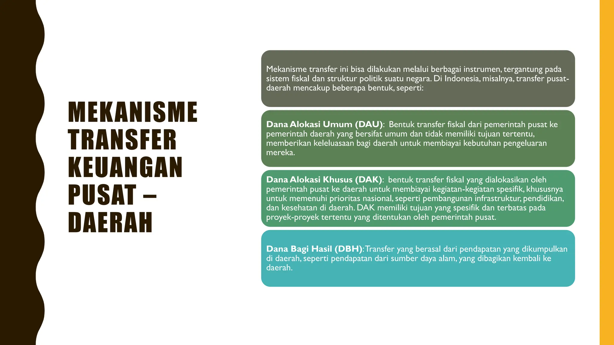 Aspek Hubungan Keuangan Pusat Daerah Tahun 2024 | PDF