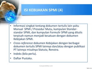PPT Kebijakan SPMI Pendidikan.pptx