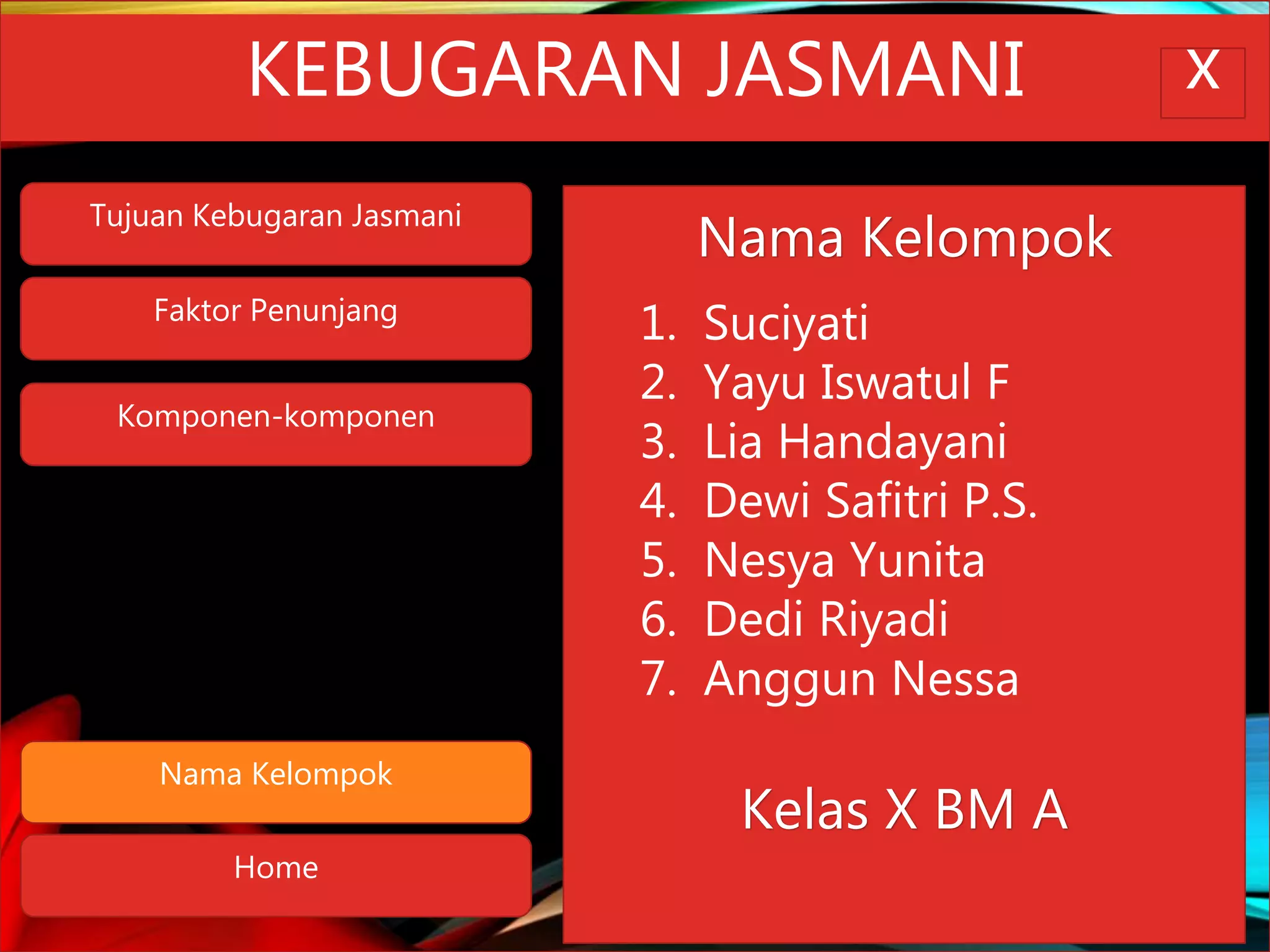 Ppt kebugaran jasmani | PPTX
