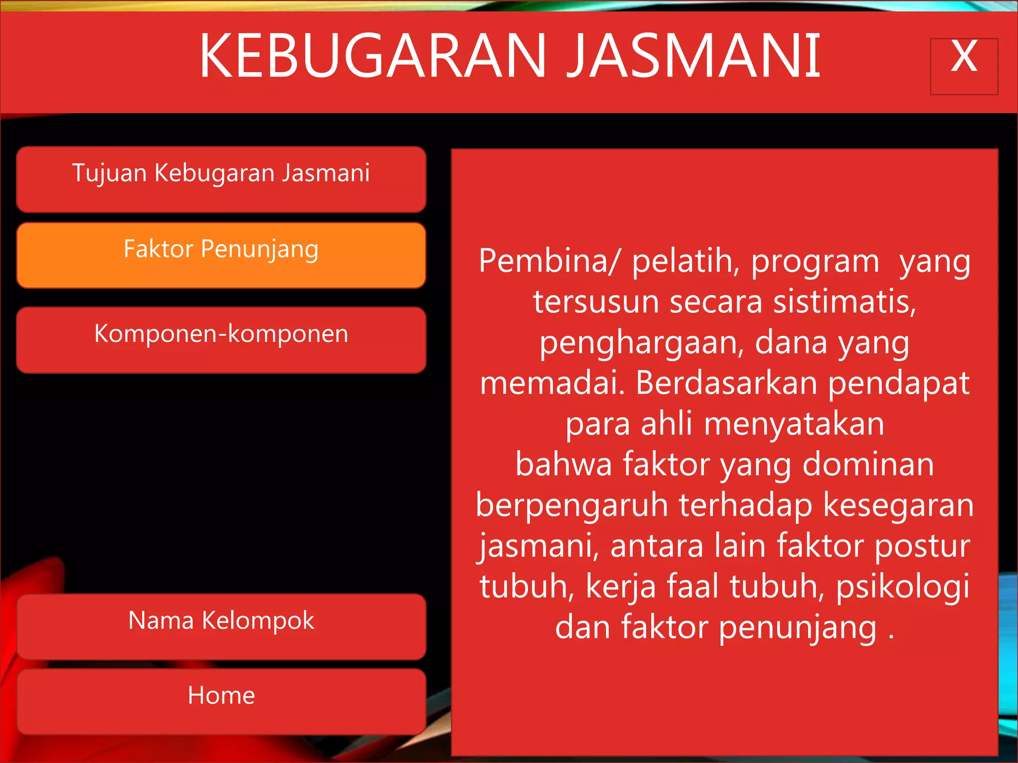 Ppt kebugaran jasmani | PPTX
