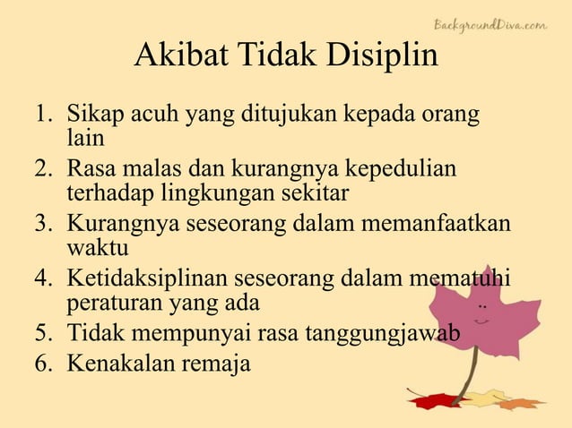 Ppt kedisiplinan | PPTX