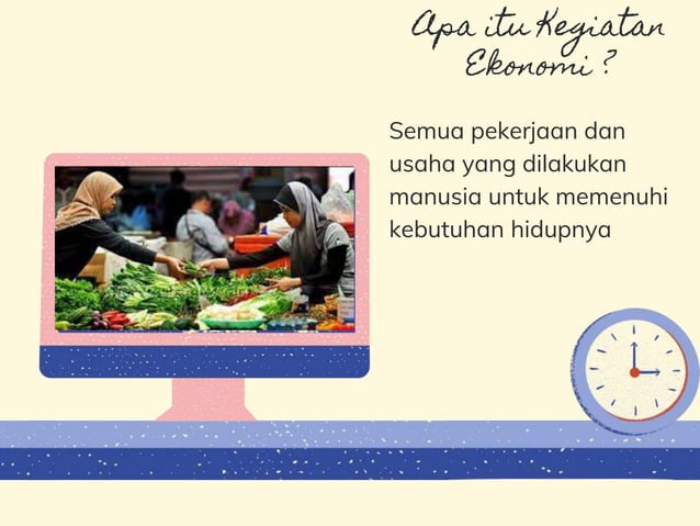 PPT Kegiatan Ekonomi masyarakat. ke,as 7 pelajaran ips | PPTX
