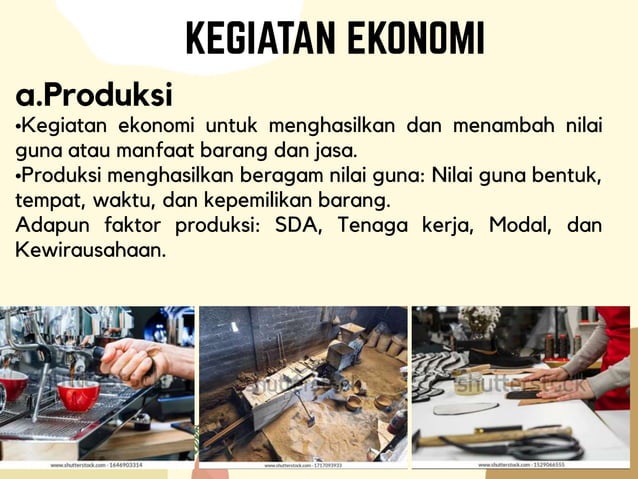 PPT Kegiatan Ekonomi masyarakat. ke,as 7 pelajaran ips | PPTX