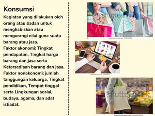 PPT Kegiatan Ekonomi masyarakat. ke,as 7 pelajaran ips | PPTX