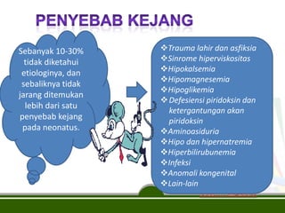 Kejang Neonatus | PPTX
