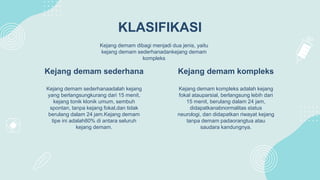 ppt kejang demam pada anak dan tindakan yang dilakuakn | PPTX