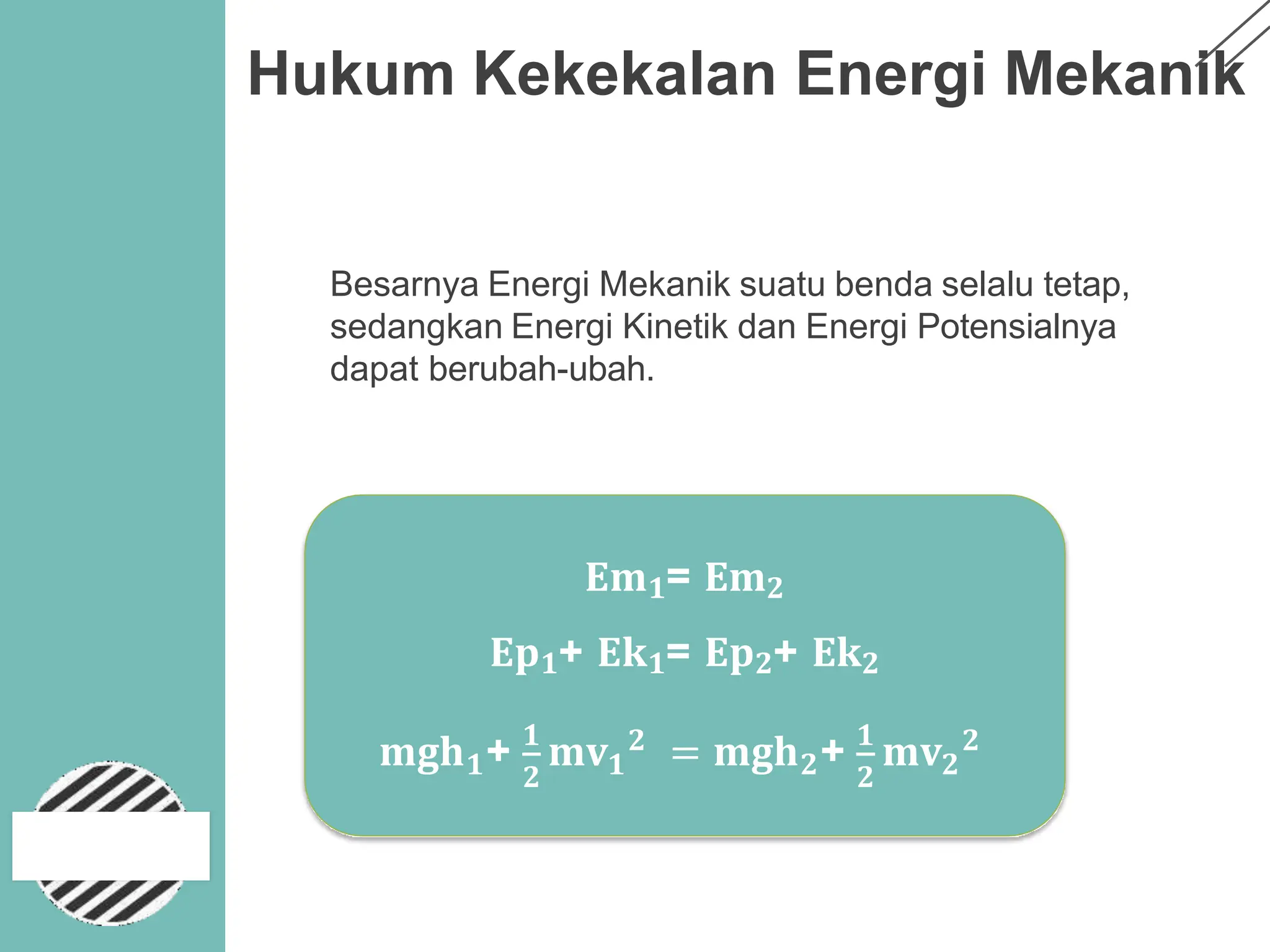 PPT KEKEKALAN ENERGI MEKANIK1234567.pptx