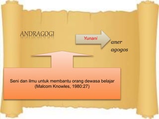 Sekilas Guru Pembelajar dan Pendekatan Andragogi | PPT