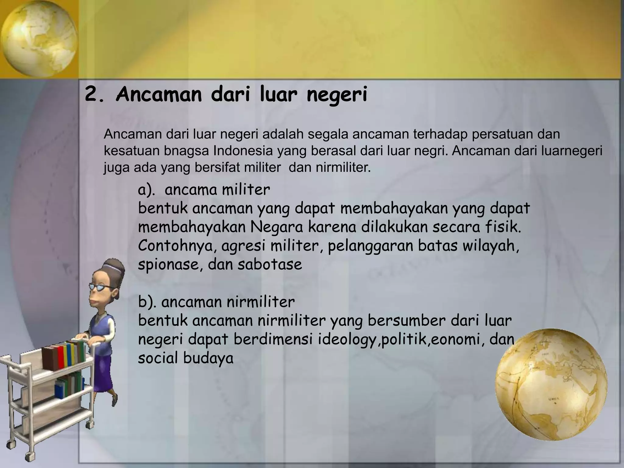 PKN- Bentuk bentuk ancaman | PPSX