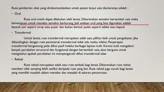 FARMASI KLINIK - Aplikasi Farmakokinetika pada Geriatrik | PDF