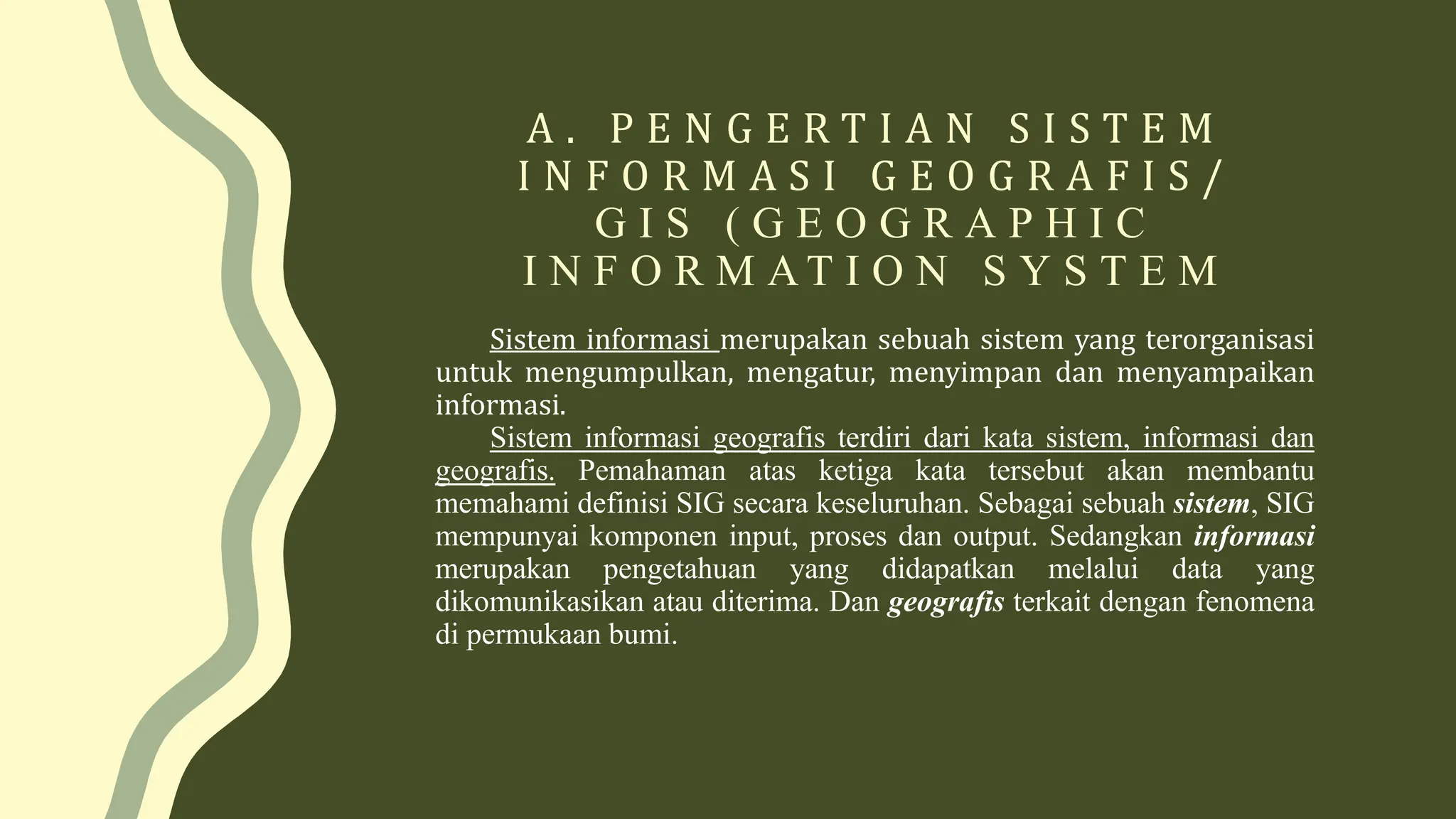 Pengetahuan sistem Informasi Geografis (GIS) | PDF