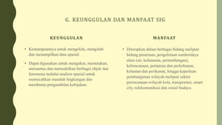 Pengetahuan sistem Informasi Geografis (GIS) | PPT