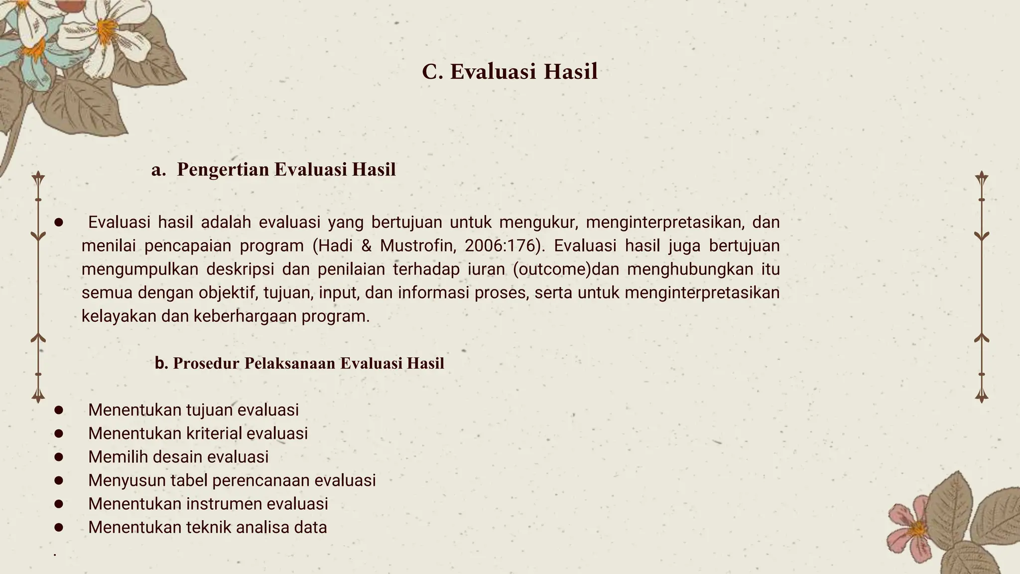 evaluasi, pelaporan dan tindak lanjut BK SD.pptx