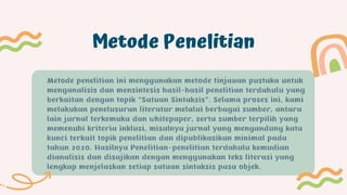 PPT KELOMPOK 1 CASE METHOD MINI RISET UNIVERSITAS NEGERI | PDF