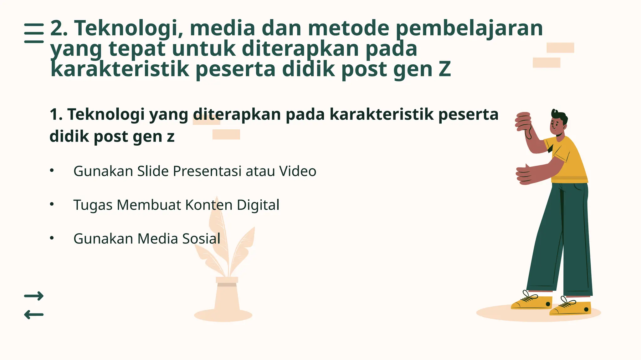 PPT perkembangan teknologi, media dan pembelajaran | PPT