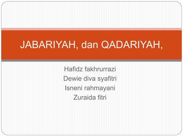 ppt kel 4 jabariyah qodariyah.ppt