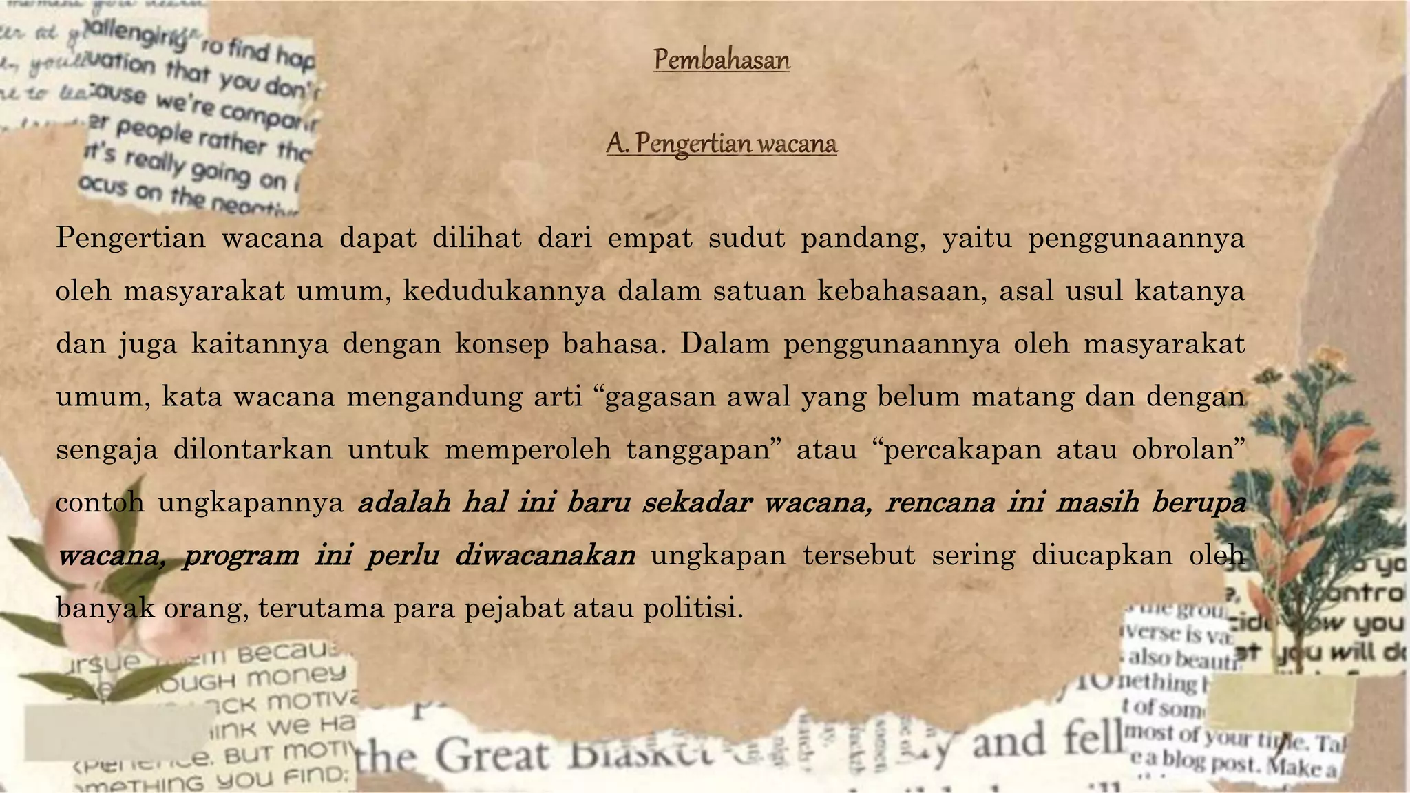 Pengertian,jenis, karakteristik dan contoh Wacana.pptx