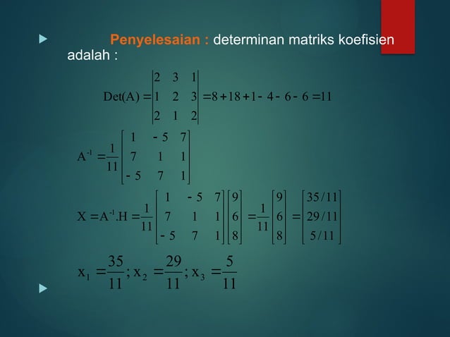 Persamaan linear dan cara menggunakan spl | PPT