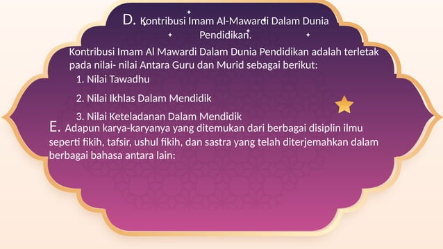 PPT KEL 6 Studi Tokoh.pptx imam Al Mawardi | PPT