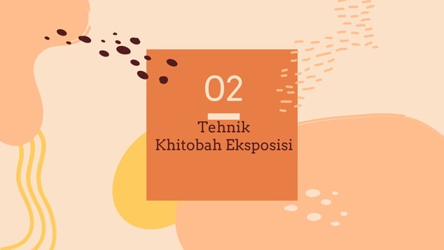 Tehnik Khitobah Eksposisi | PPTX