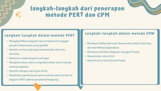 PENERAPAN PERT DAN CPM BAGI PERENCANAAN MANAJEMEN PROYEK.pptx