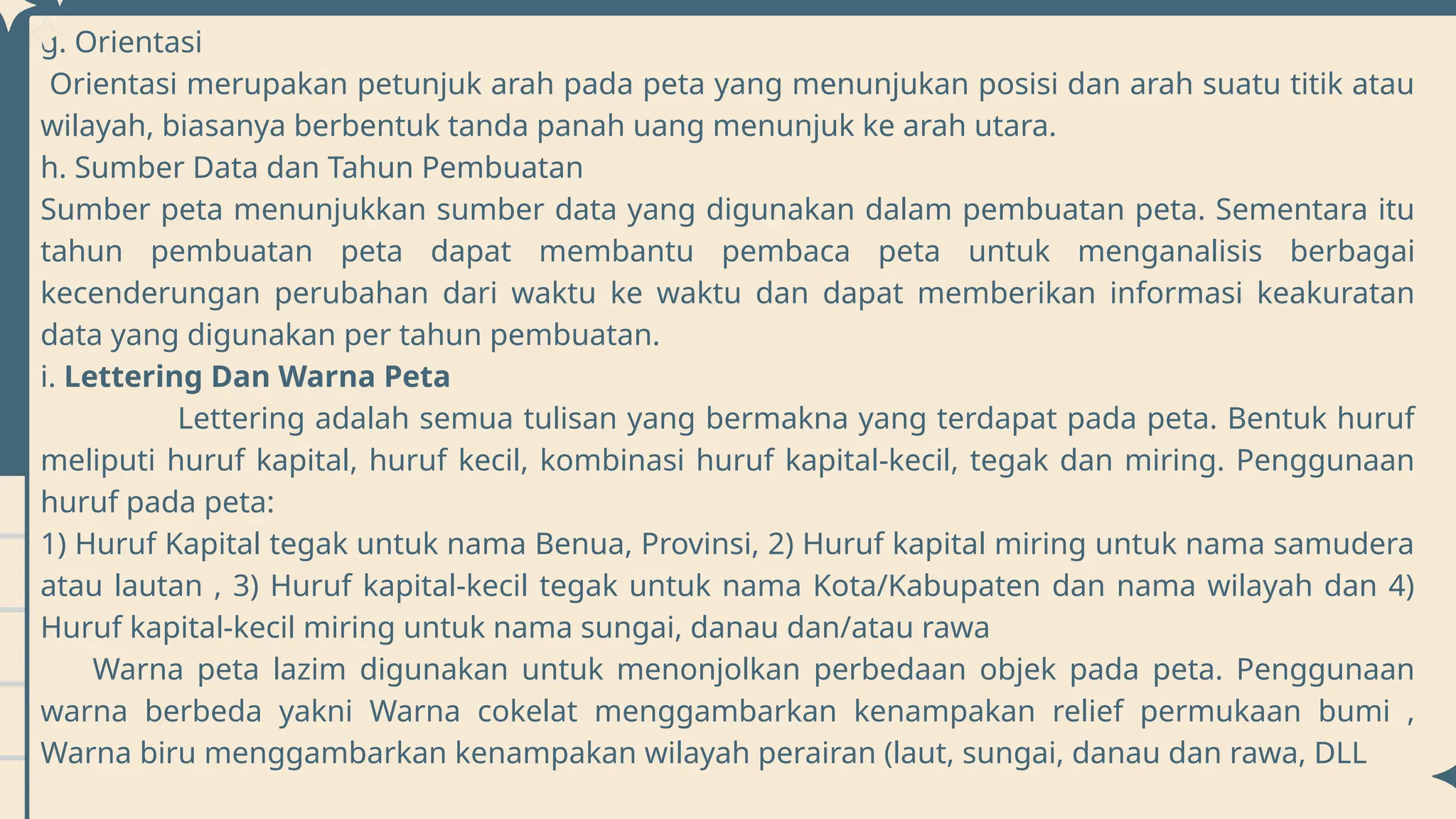 POWER POINT TEKS KELAS 10 TENTANG PETA DAN JENIS- JENIS NYA.pptx