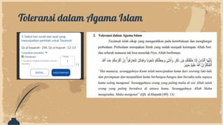 Tasamuh dan Musawah | PPTX