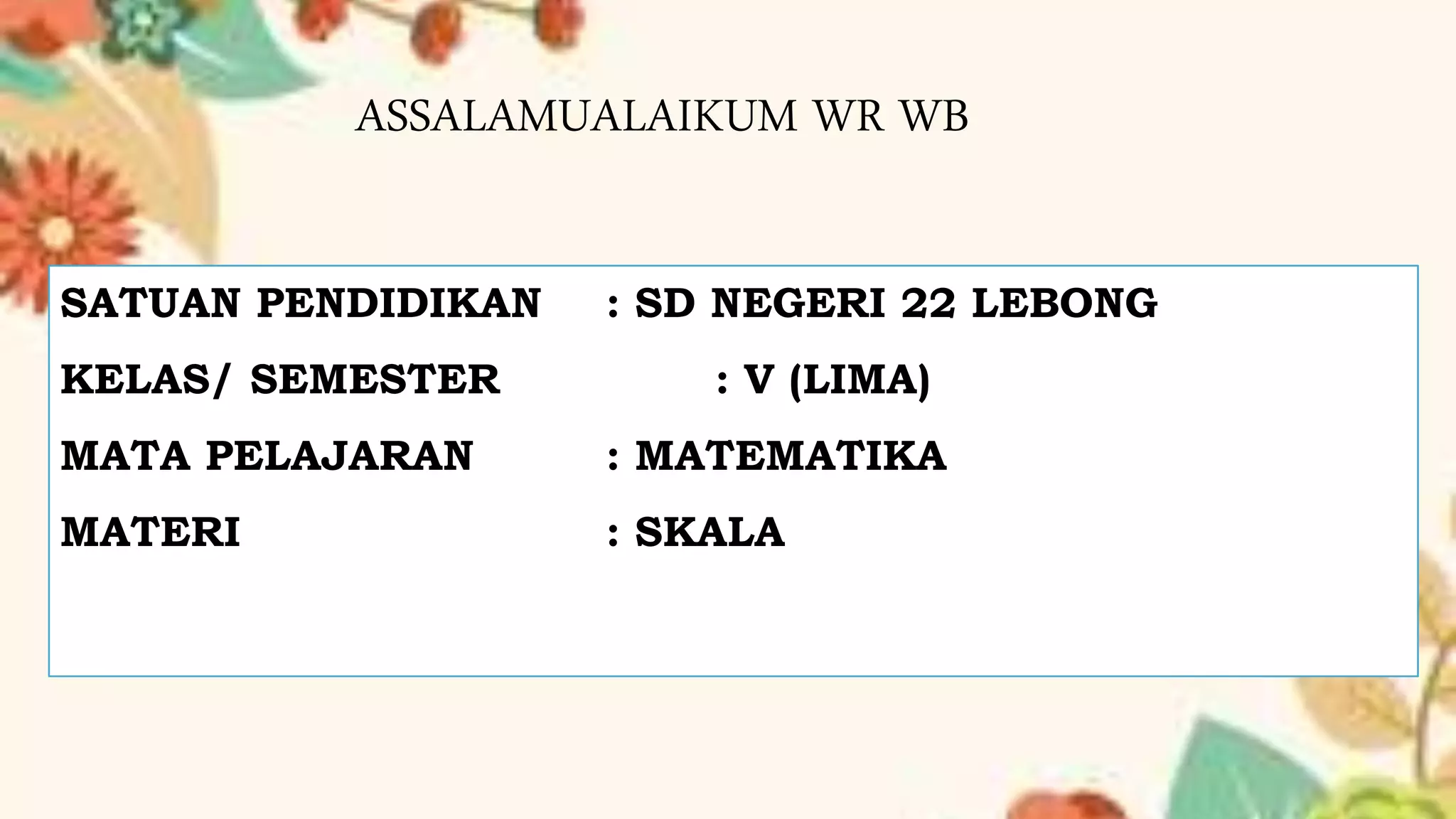 Ppt kelas 5 mapel matematika | PPT Ppt kelas 5 mapel matematika | PPT