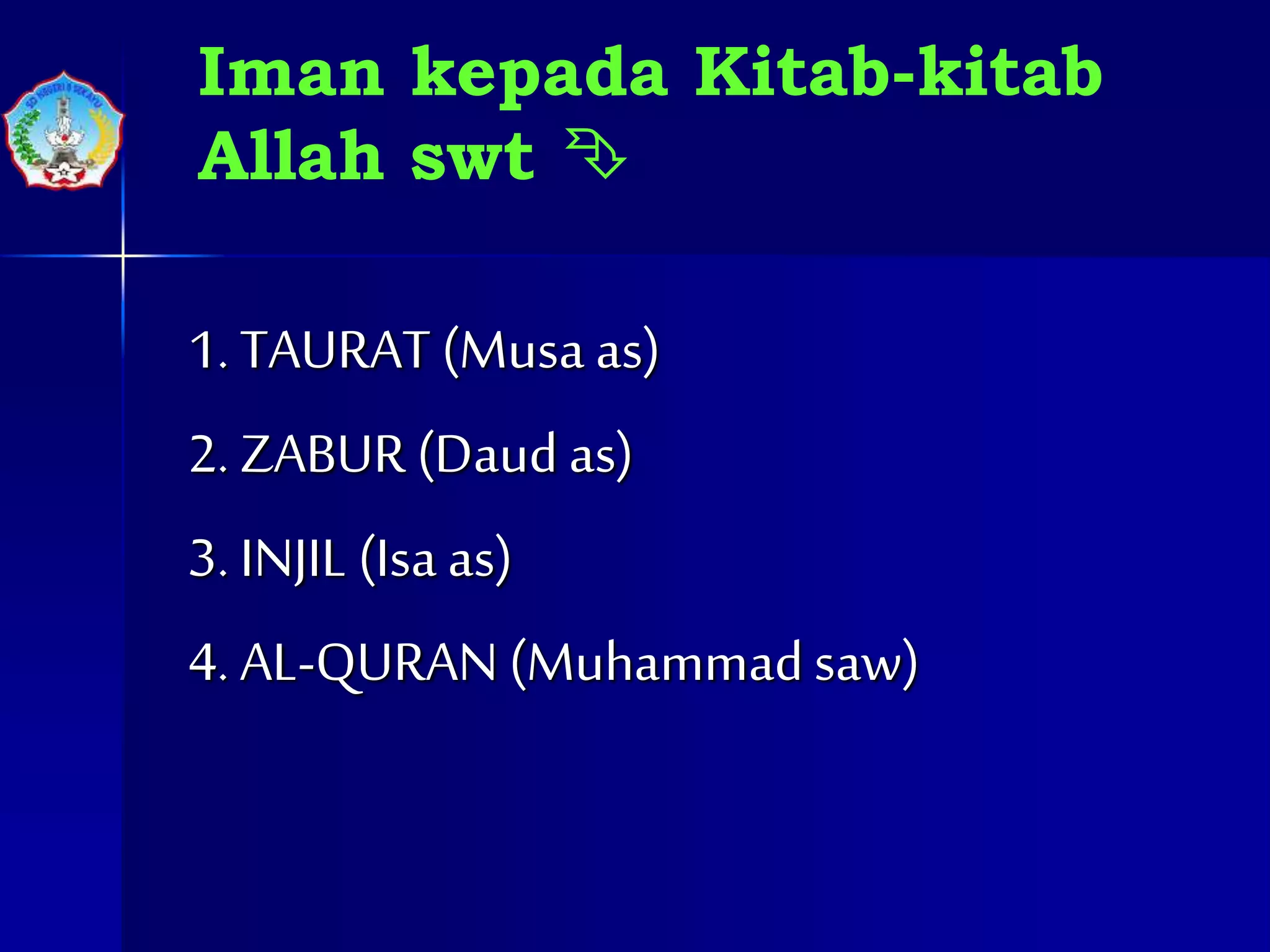 Ppt kelas 5 pel 7 iman kepada rasul allah | PPT