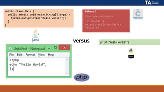 PPT Kelas Pemrograman Web untuk pemrograman web | PPT