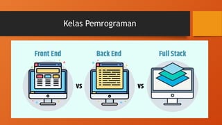 PPT Kelas Pemrograman Web untuk pemrograman web | PPT
