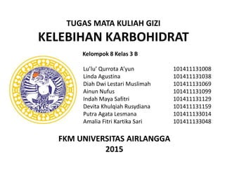 Ppt kelebihan karbo | PPTX