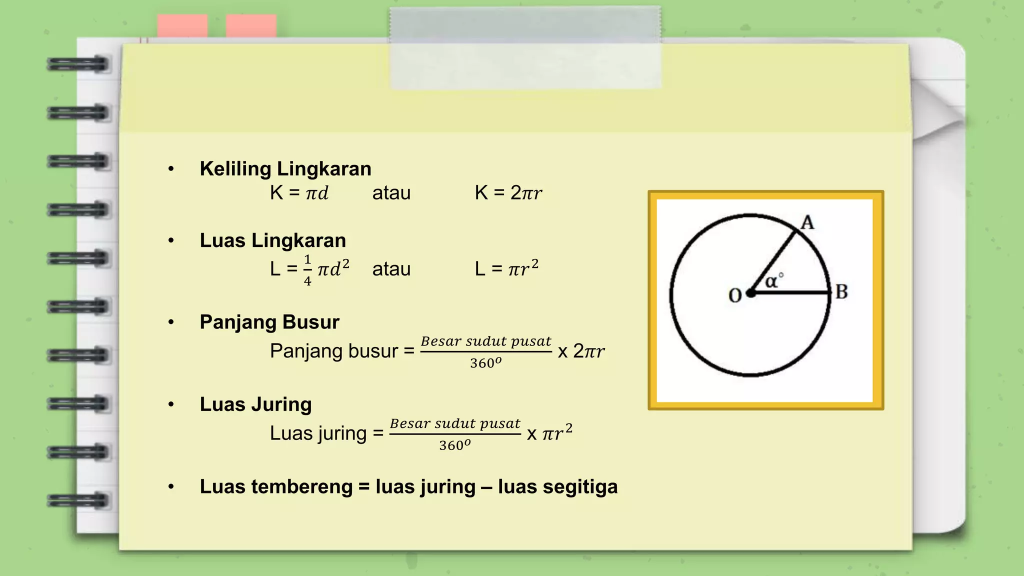 PPT KELILING, LUAS, PANJANG BUSUR, DAN LUAS JURING LINGKARAN.pptx