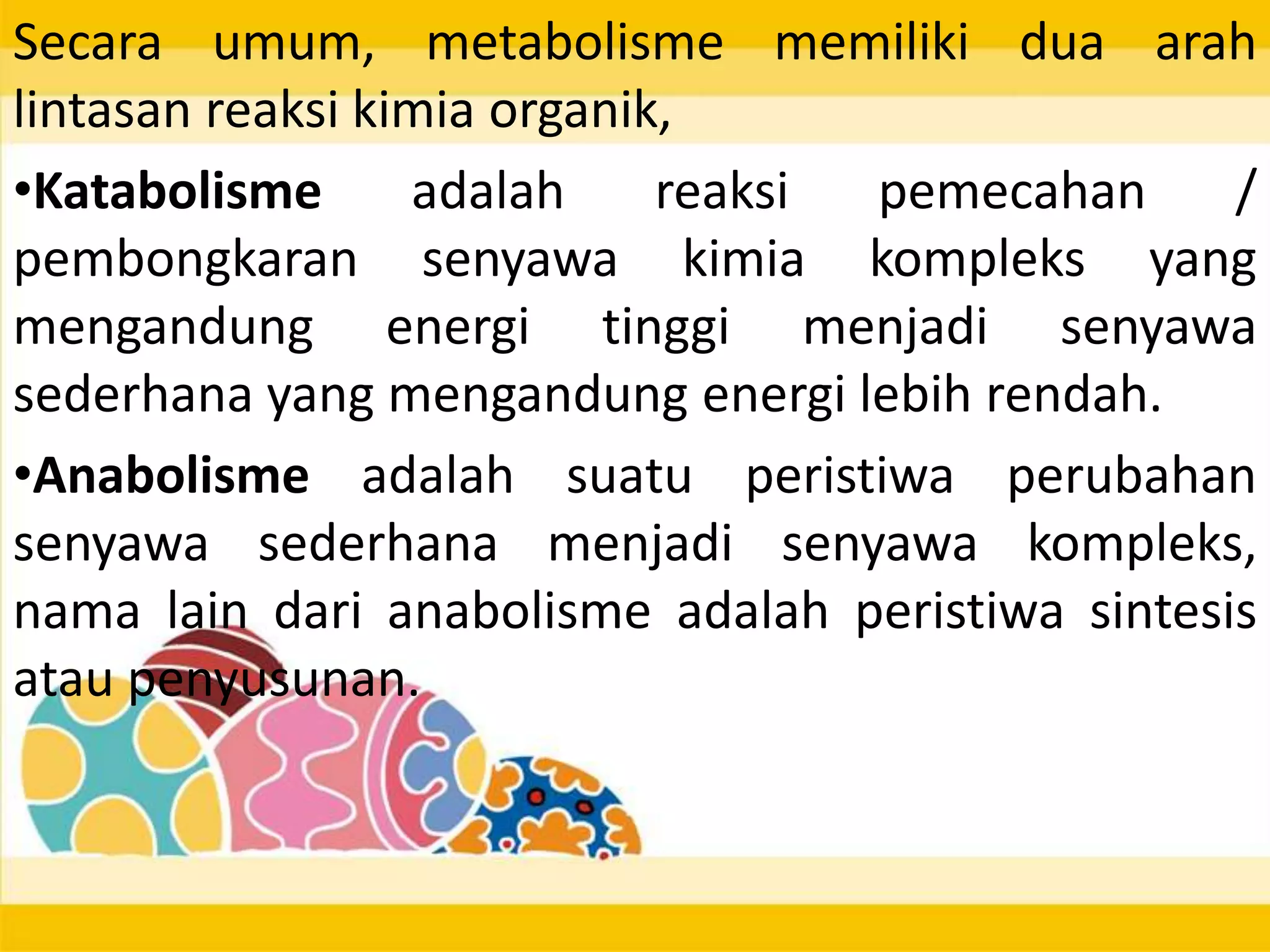 Ppt kelompok 1 anabolisme | PPTX