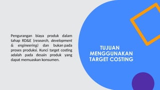 PPT KELOMPOK 1 - TARGET COSTING .pptx