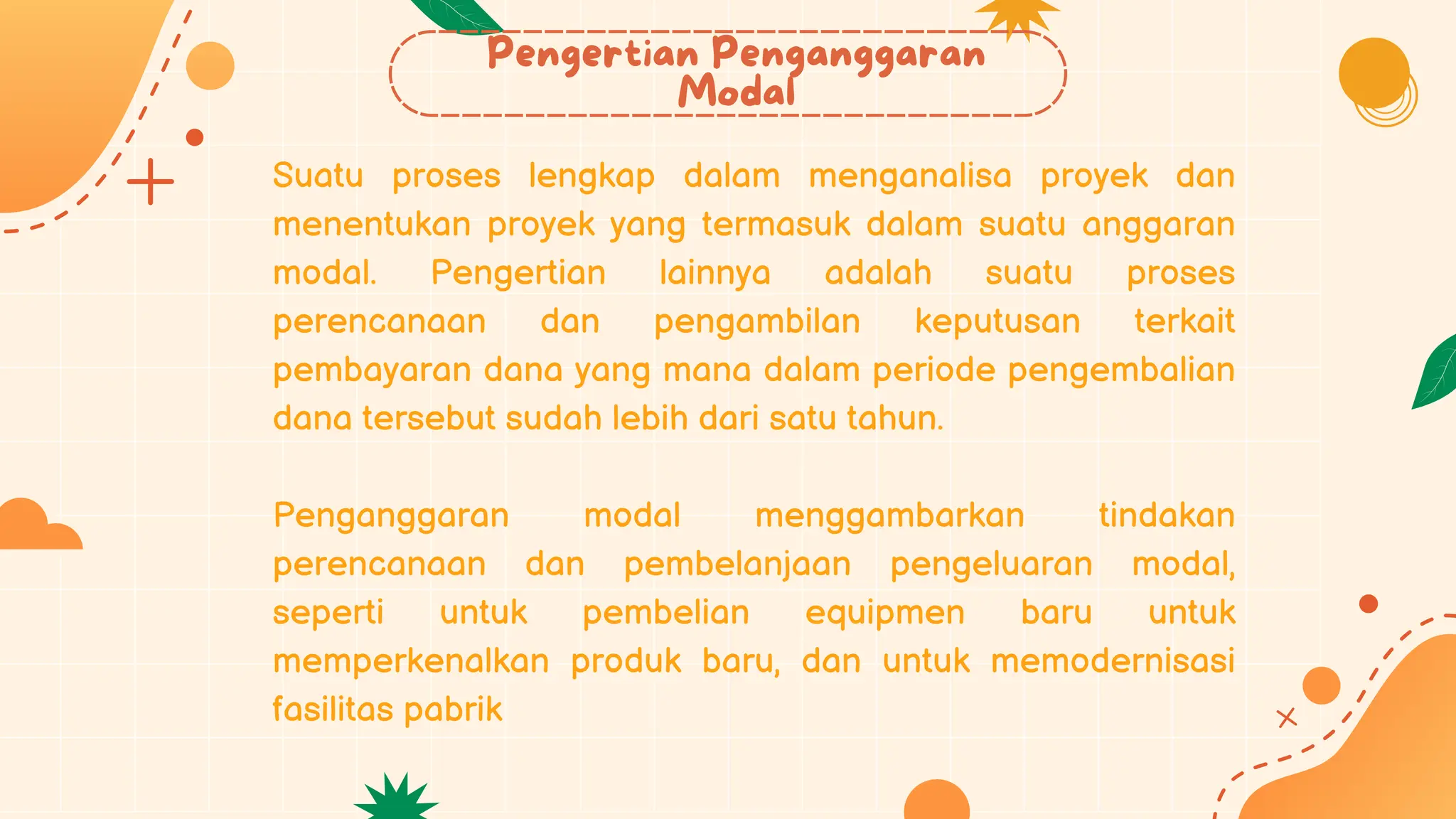 Penganggaran modal Manajemen keuangan_1. | PDF