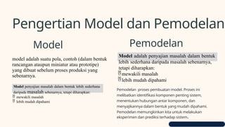 PPT KELOMPOK 1 KONSEP UMUM MODEL DAN MODEL MATEMATIS.pptx