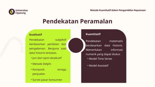 Metode Kuantitatif dalam Pengambilan Keputusan (Metode Peramalan).pptx