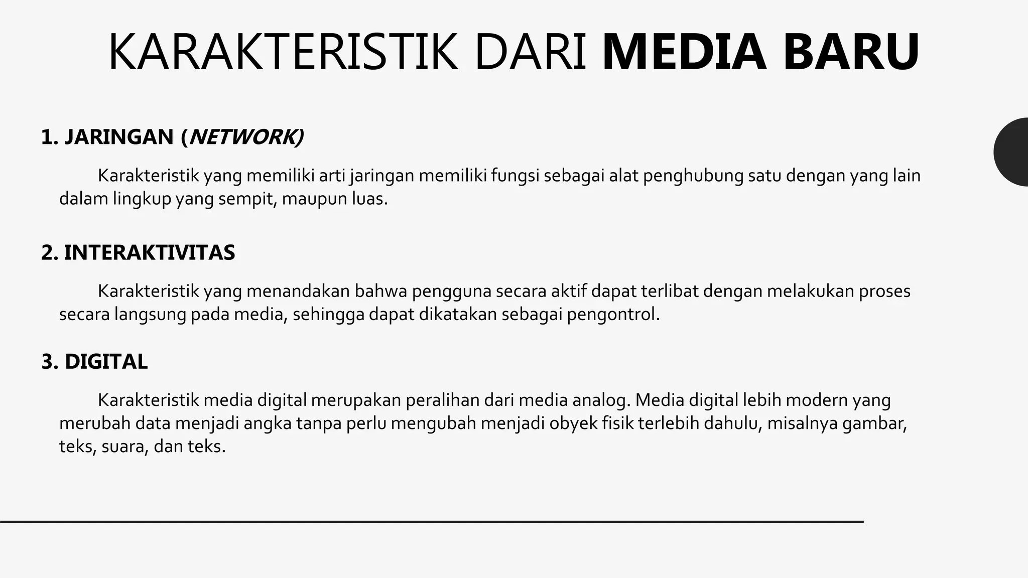 Perkembangan New Media / Media Baru | PPTX