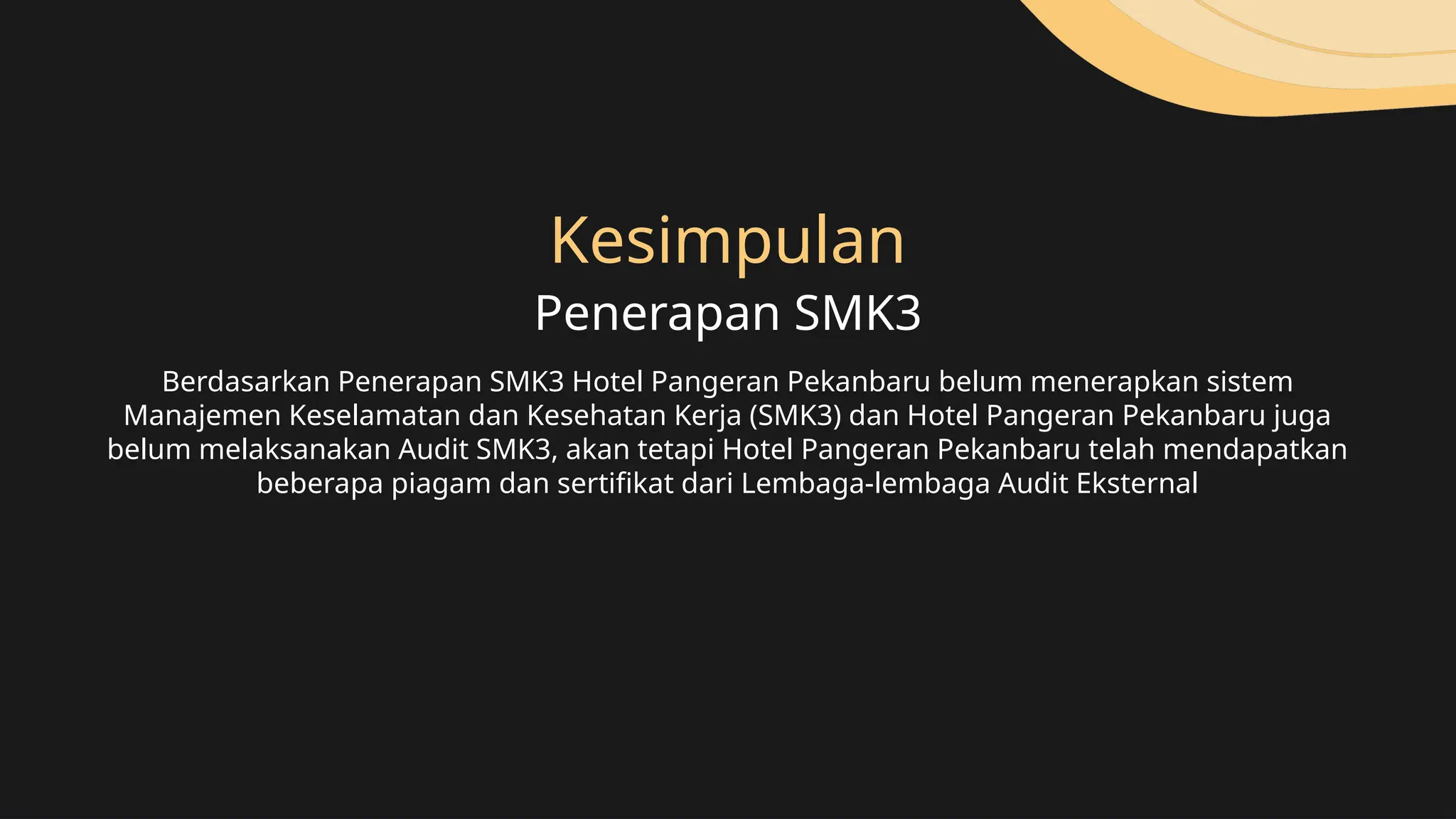 laporan PKL K3 secara umum, kelembagaan & keahlian k3, serta penerapan smk3 | PPTX