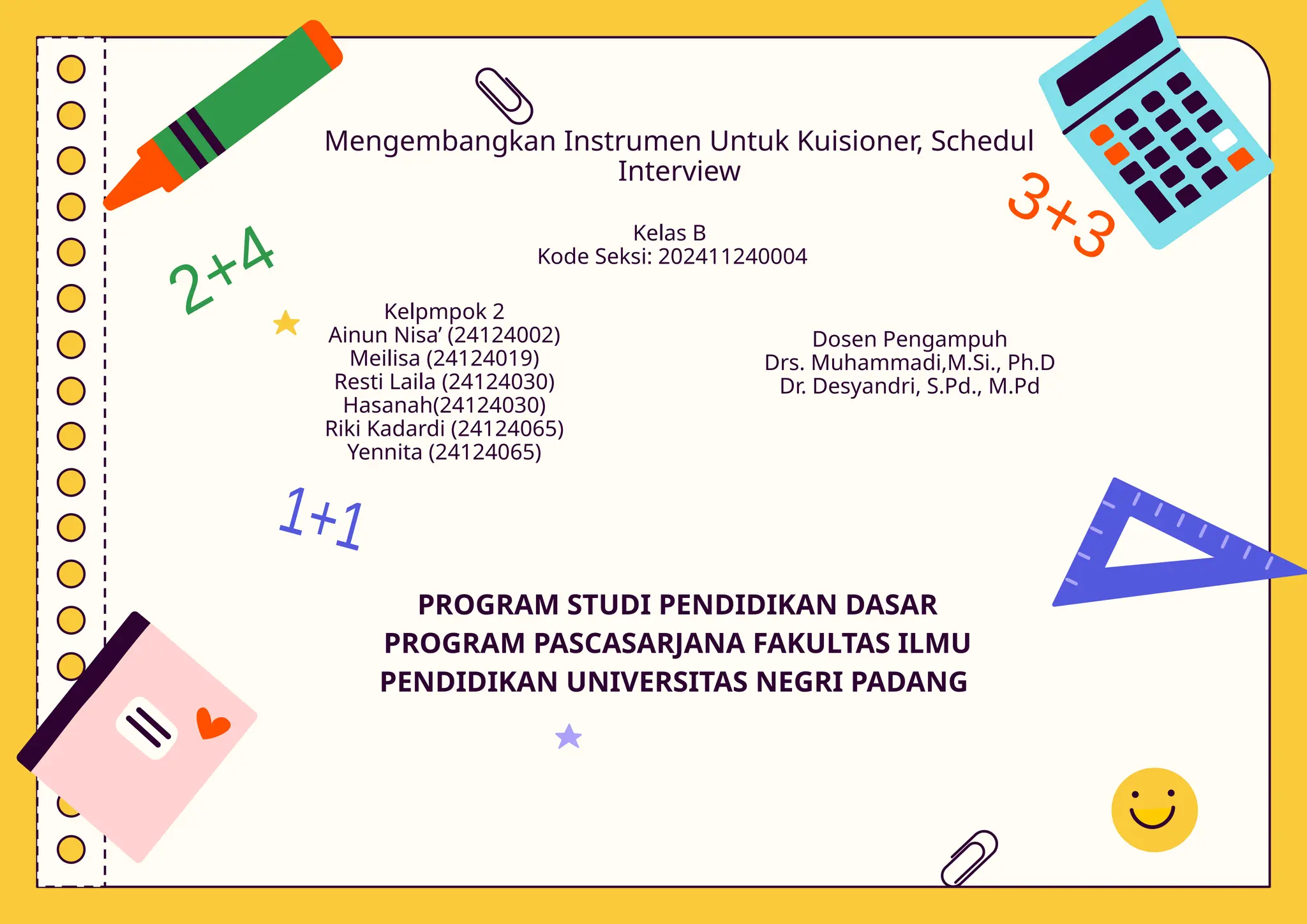 Powerpoint kelompok 2 tetamg Mengembangkan instrumen penilaian.pptx