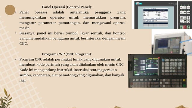 Power point cnc kelompok 2 pemesinan dasar | PPTX